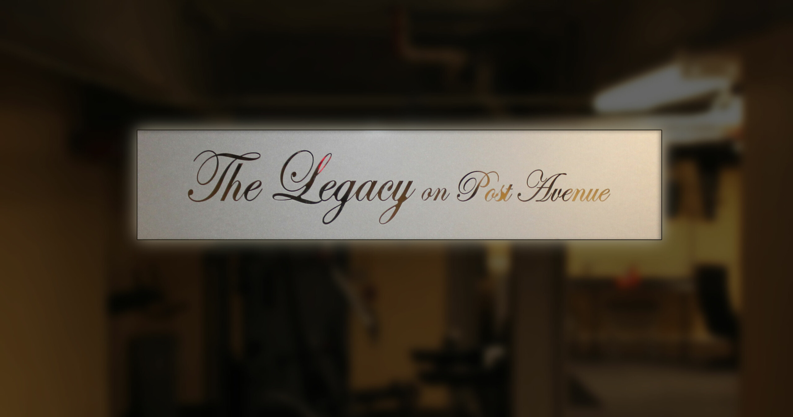 sign – Legacy on Post